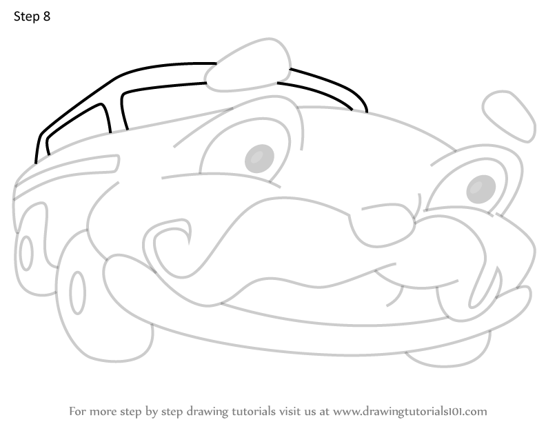 How to Draw Mr. Baldini from Putt-Putt (Putt-Putt) Step by Step ...