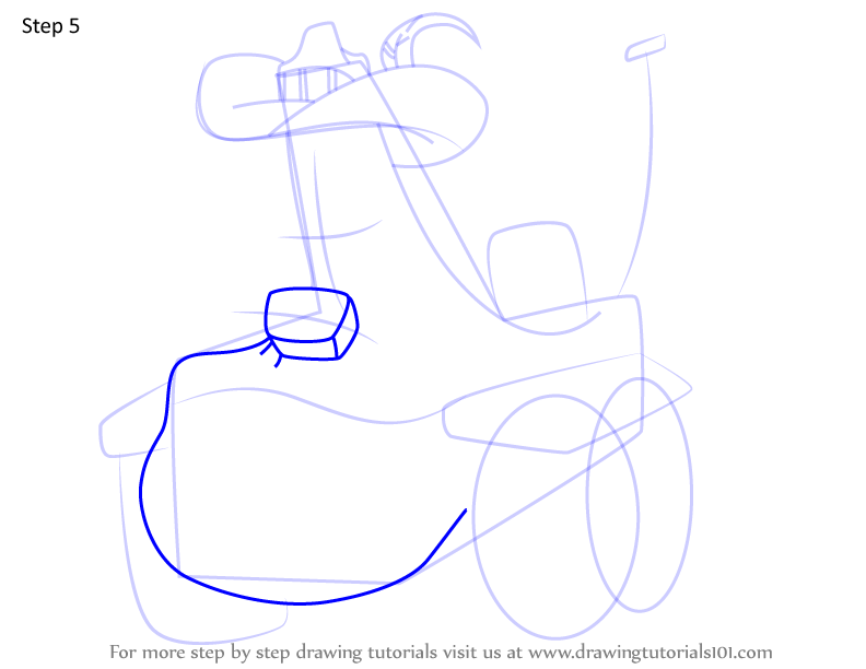How to Draw Outback Al from Putt-Putt (Putt-Putt) Step by Step ...