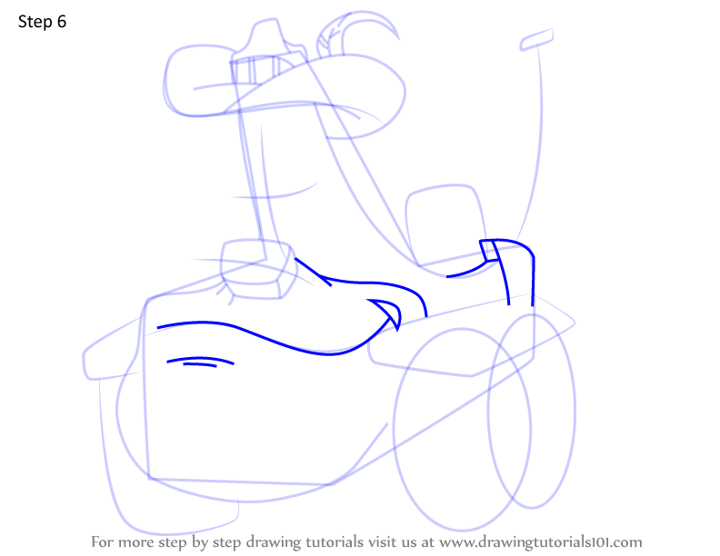 How to Draw Outback Al from Putt-Putt (Putt-Putt) Step by Step ...