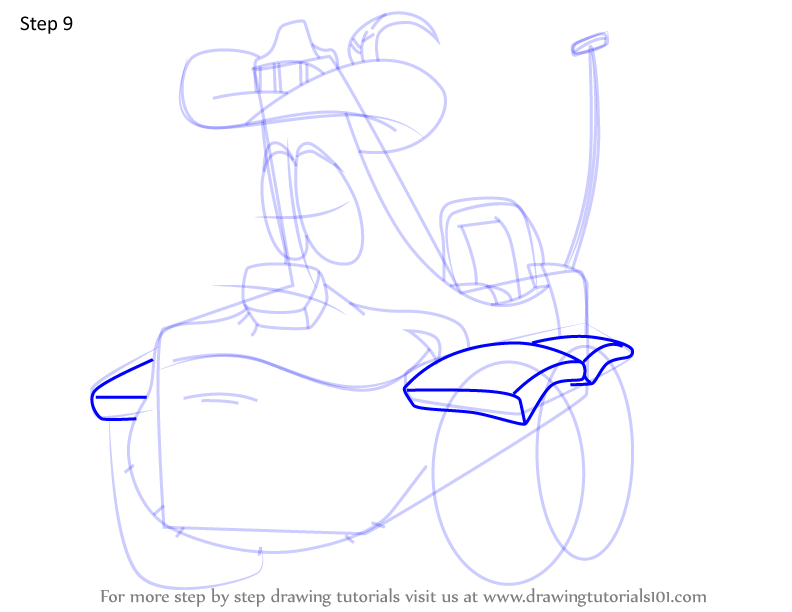 How to Draw Outback Al from Putt-Putt (Putt-Putt) Step by Step ...