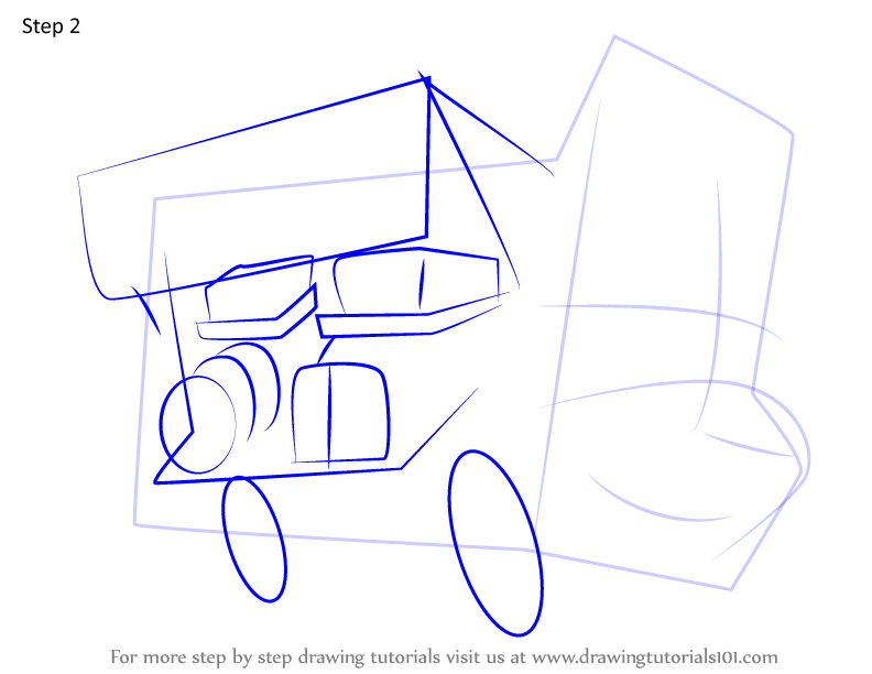 How to Draw Patty Wagon from Putt-Putt (Putt-Putt) Step by Step ...