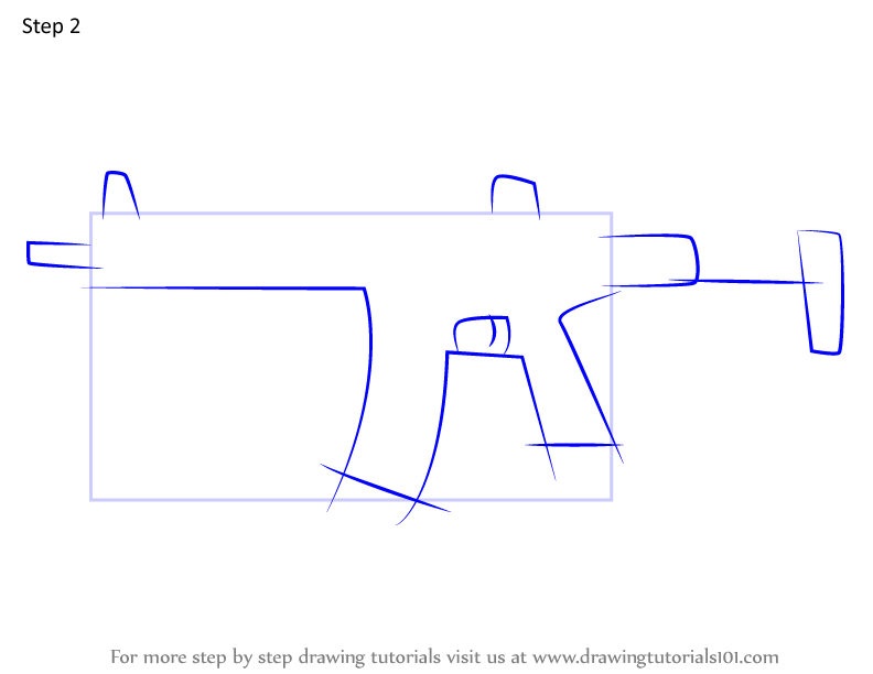 How to Draw 416-C Carbine Assault Rifle from Rainbow Six Siege (Rainbow ...
