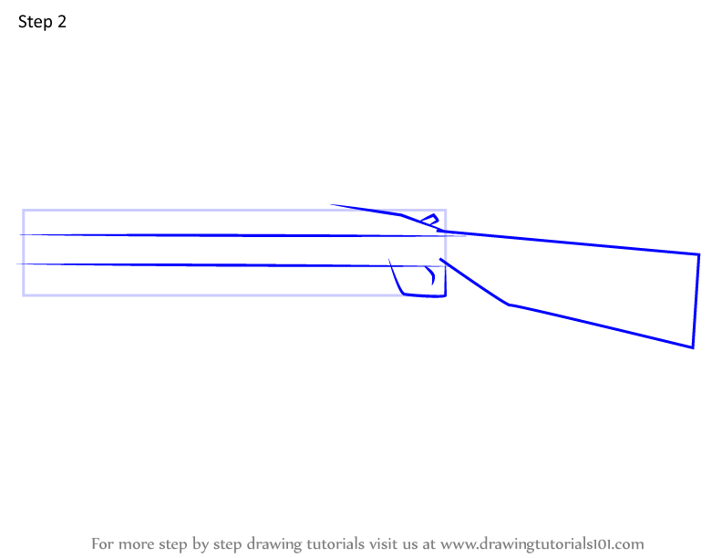 How to Draw BOSG.12.2 Shotgun from Rainbow Six Siege (Rainbow Six Siege ...