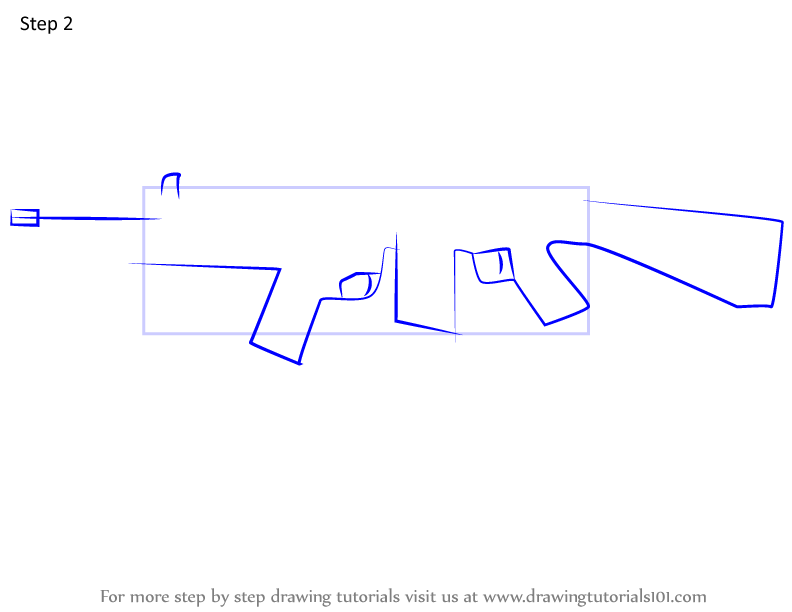 How to Draw CAMRS MR from Rainbow Six Siege (Rainbow Six Siege) Step by ...