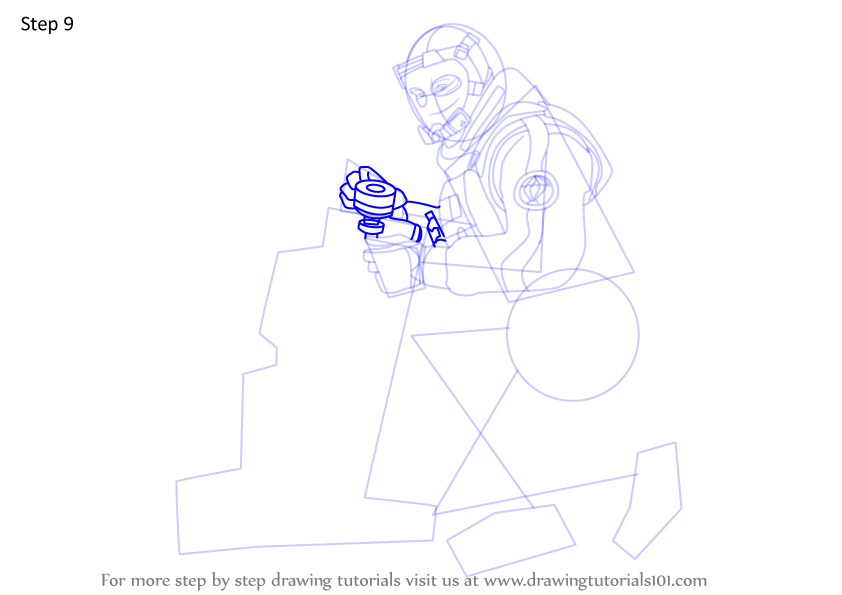 How to Draw Lion from Rainbow Six Siege (Rainbow Six Siege) Step by ...