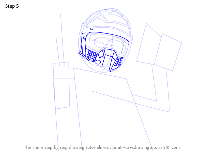 How to Draw Mozzie from Rainbow Six Siege (Rainbow Six Siege) Step by Step | DrawingTutorials101.com