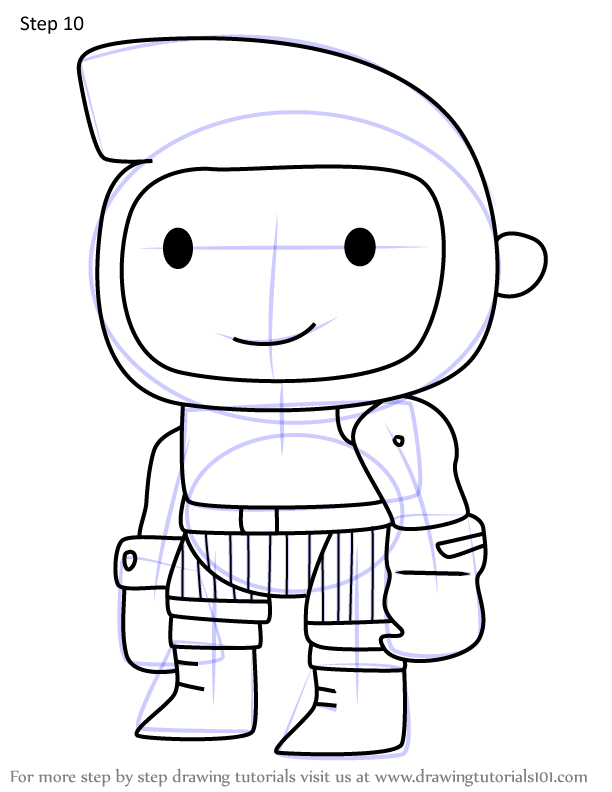 How to Draw Bruiser from Scribblenauts (Scribblenauts) Step by Step ...