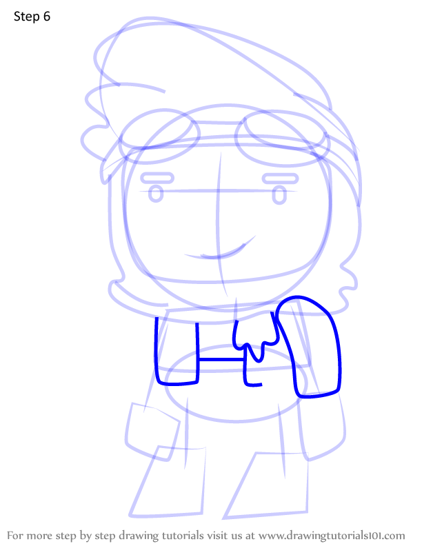 How to Draw Chase from Scribblenauts (Scribblenauts) Step by Step ...