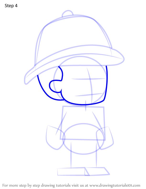 How to Draw Edmund from Scribblenauts (Scribblenauts) Step by Step ...