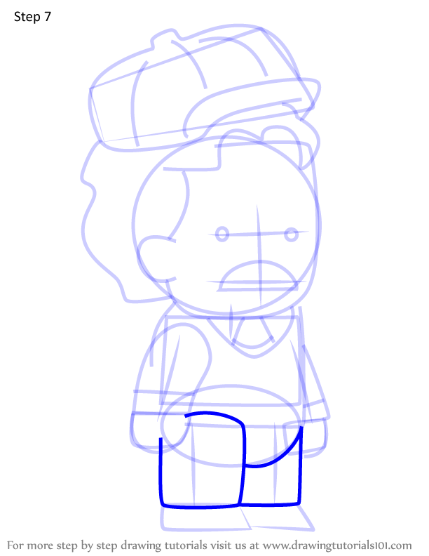 How to Draw Gramps from Scribblenauts (Scribblenauts) Step by Step ...