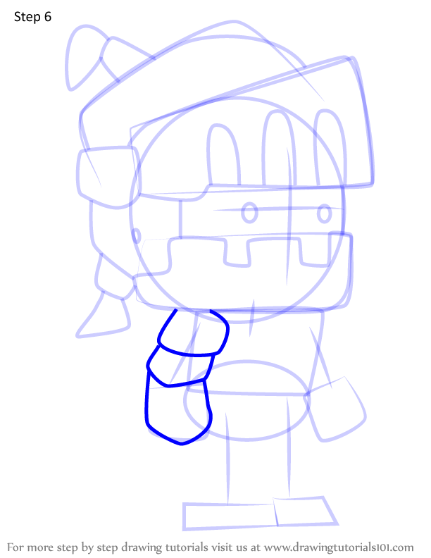 How to Draw Gwen from Scribblenauts (Scribblenauts) Step by Step ...