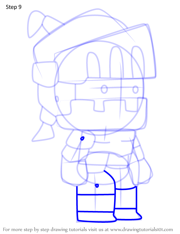 How to Draw Gwen from Scribblenauts (Scribblenauts) Step by Step ...