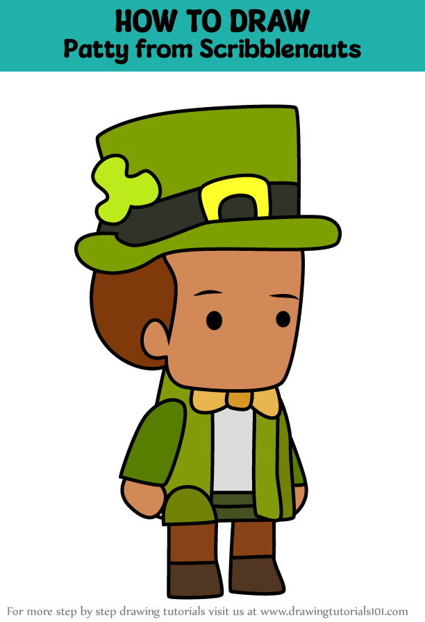 How to Draw Patty from Scribblenauts (Scribblenauts) Step by Step ...