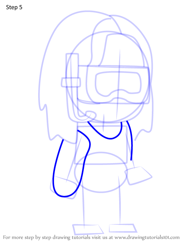 How to Draw Summer from Scribblenauts (Scribblenauts) Step by Step ...