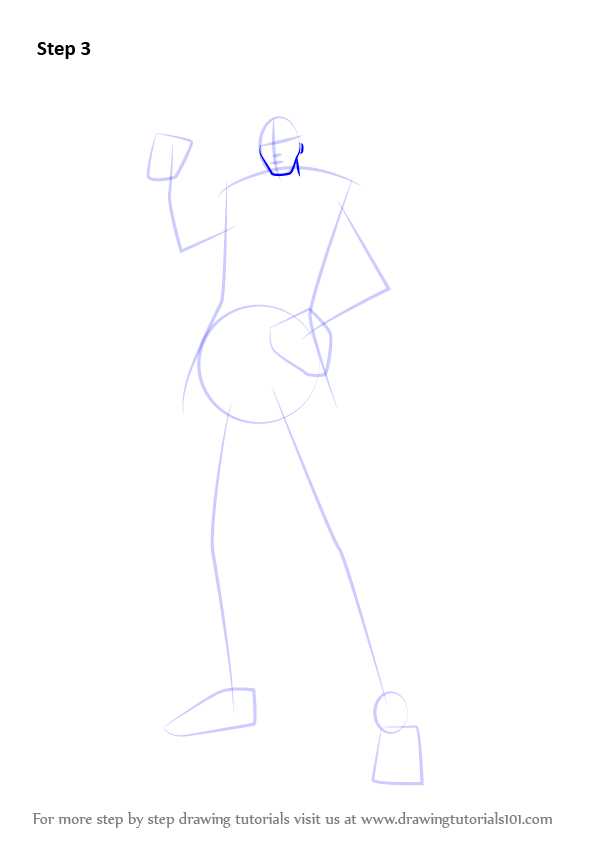 How to Draw Date Masamune from Sengoku BASARA (Sengoku BASARA) Step by ...