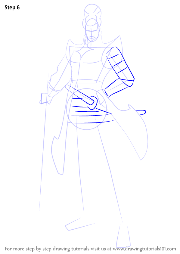 How to Draw Matsunaga Hisahide from Sengoku BASARA (Sengoku BASARA ...