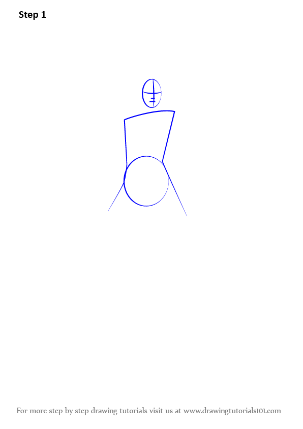 How to Draw Sanada Yukimura from Sengoku BASARA (Sengoku BASARA) Step ...