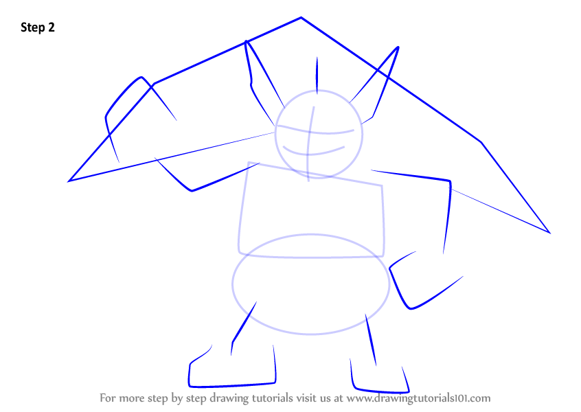 How to Draw Gusto from Skylanders (Skylanders) Step by Step ...