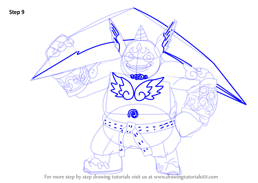 How to Draw Gusto from Skylanders (Skylanders) Step by Step ...