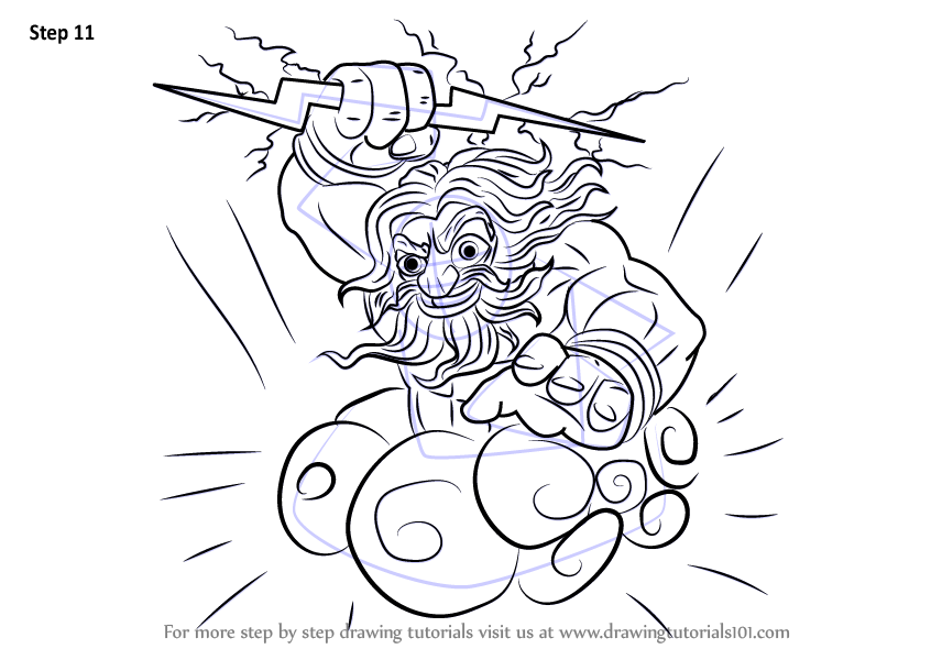 How To Draw A Lightning Rod
