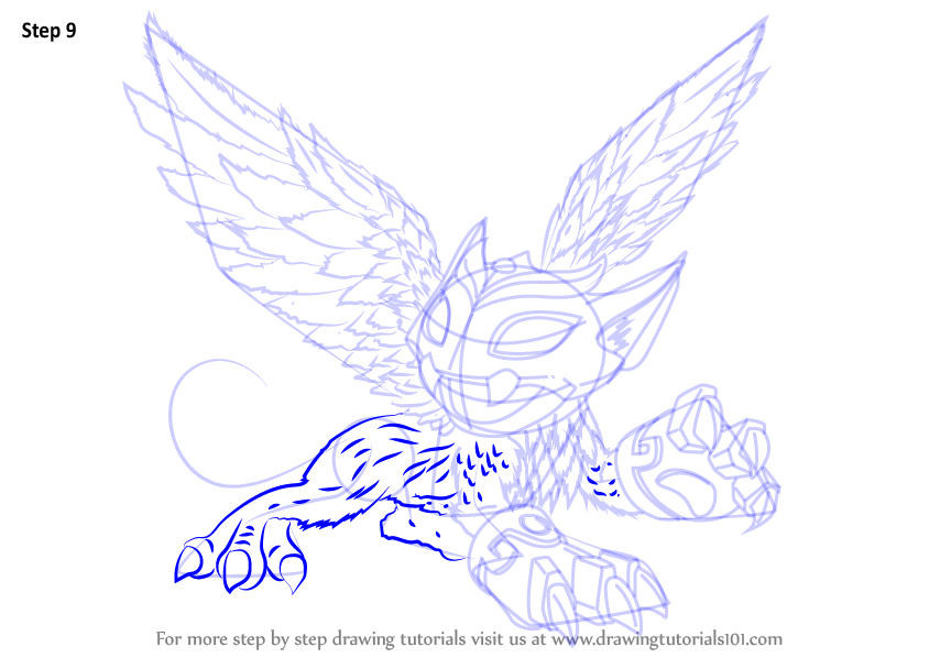 How to Draw Scratch from Skylanders (Skylanders) Step by Step ...