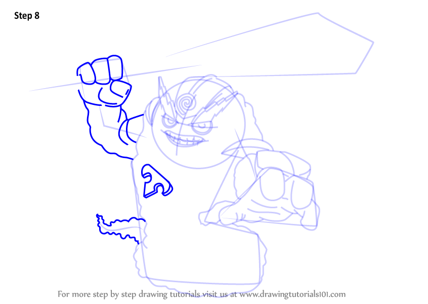 How to Draw Thunderbolt from Skylanders (Skylanders) Step by Step ...