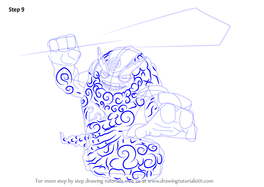 How to Draw Thunderbolt from Skylanders (Skylanders) Step by Step ...