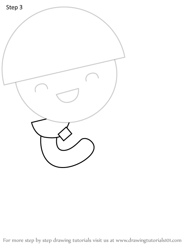 How to Draw Luna from SongPop (SongPop) Step by Step ...