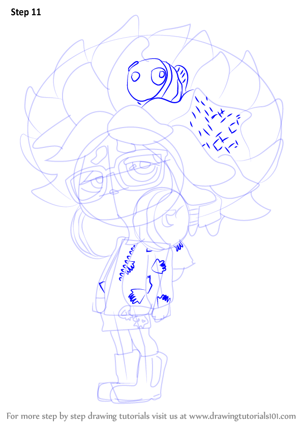 How to Draw Annie from Splatoon (Splatoon) Step by Step ...