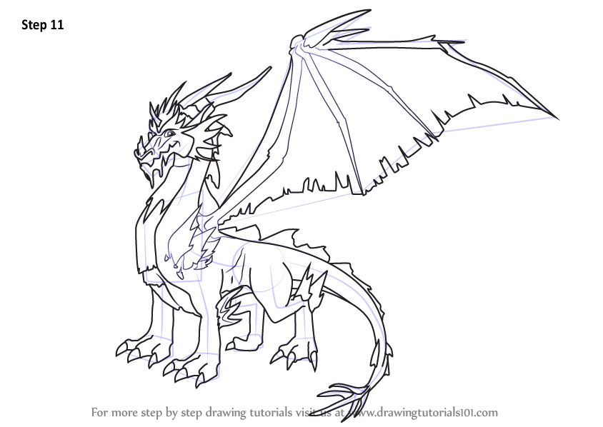 How to Draw Cyril from Spyro (Spyro) Step by Step | DrawingTutorials101.com