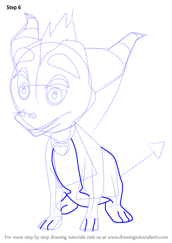 How to Draw Ember from Spyro (Spyro) Step by Step | DrawingTutorials101.com