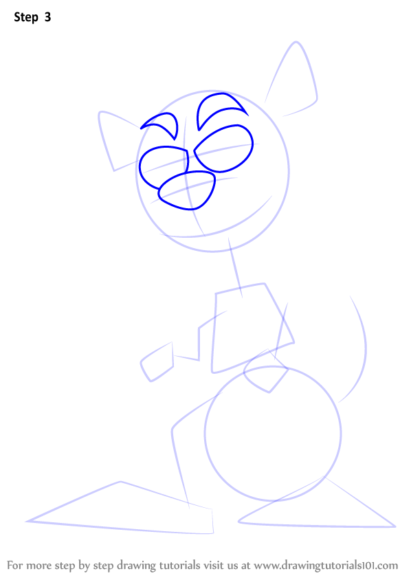How to Draw Sheila the Kangaroo from Spyro (Spyro) Step by Step ...