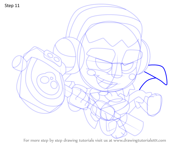 How to Draw Frank from Squad Busters (Squad Busters) Step by Step ...