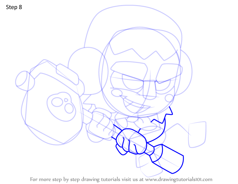 How to Draw Frank from Squad Busters (Squad Busters) Step by Step ...