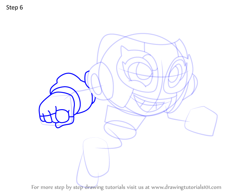 How to Draw Max from Squad Busters (Squad Busters) Step by Step ...