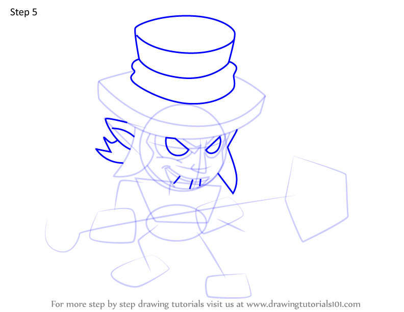 How to Draw Mortis from Squad Busters (Squad Busters) Step by Step ...