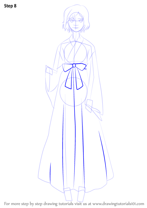 How to Draw Ruka Urushibara from Steins Gate (Steins;Gate) Step by Step ...