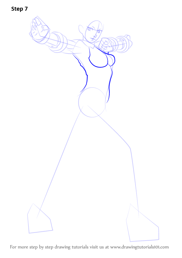 How to Draw Cammy from Street Fighter (Street Fighter) Step by Step ...