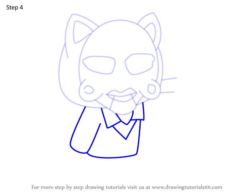 How to Draw Billy from StrikeForce Kitty (StrikeForce Kitty) Step by ...