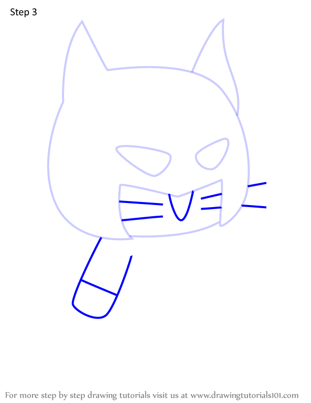 How to Draw Bryce from StrikeForce Kitty (StrikeForce Kitty) Step by ...