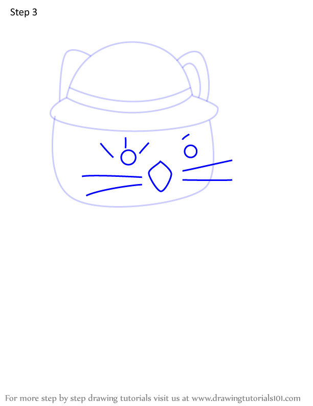 How to Draw Droog from StrikeForce Kitty (StrikeForce Kitty) Step by ...