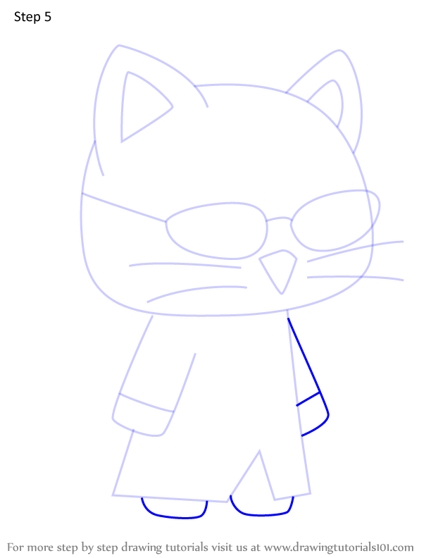 How to Draw Elect from StrikeForce Kitty (StrikeForce Kitty) Step by ...