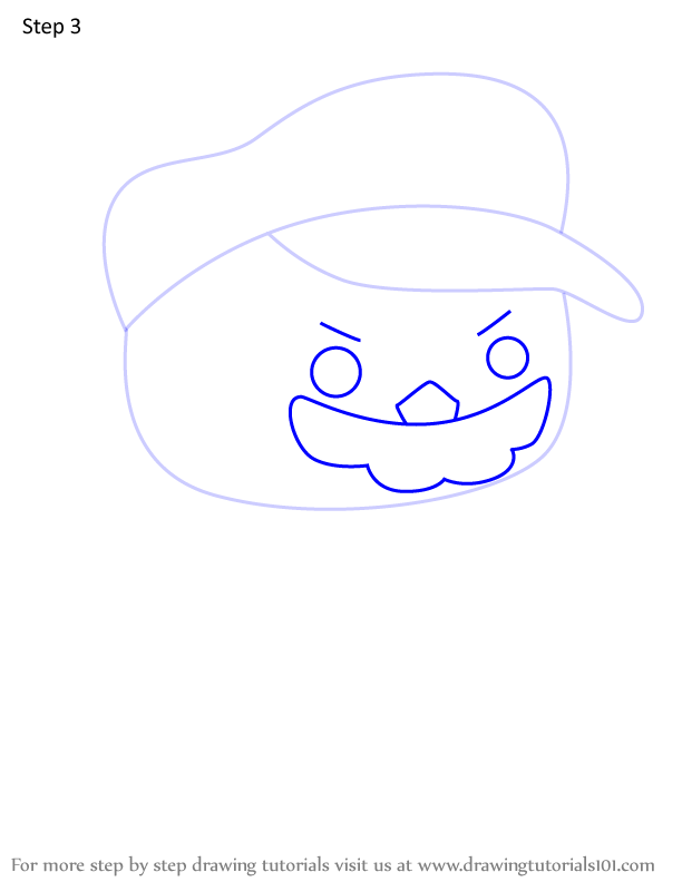 How to Draw Mr. White from StrikeForce Kitty (StrikeForce Kitty) Step ...