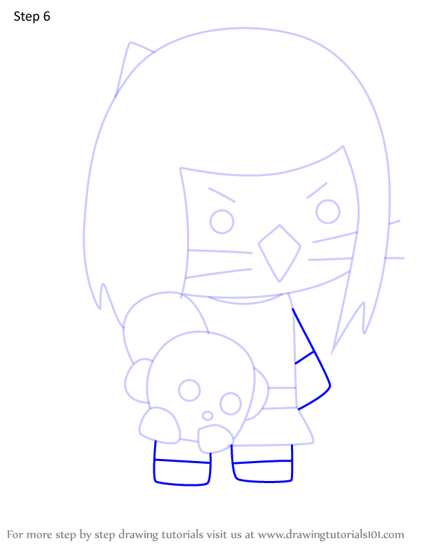 How to Draw Nelly from StrikeForce Kitty (StrikeForce Kitty) Step by ...