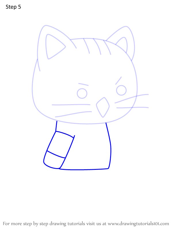 How to Draw Sirk from StrikeForce Kitty (StrikeForce Kitty) Step by ...