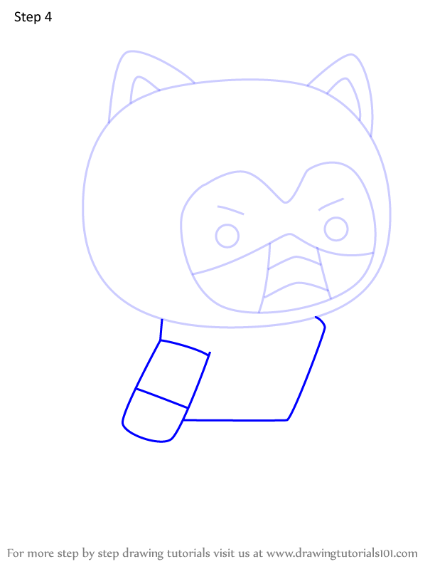 How to Draw Tundra from StrikeForce Kitty (StrikeForce Kitty) Step by ...