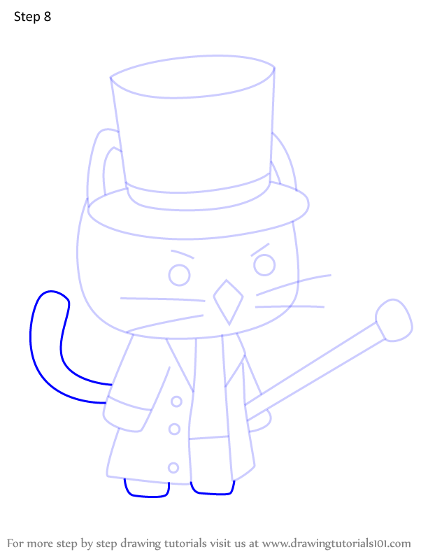 How to Draw Willy from StrikeForce Kitty (StrikeForce Kitty) Step by ...