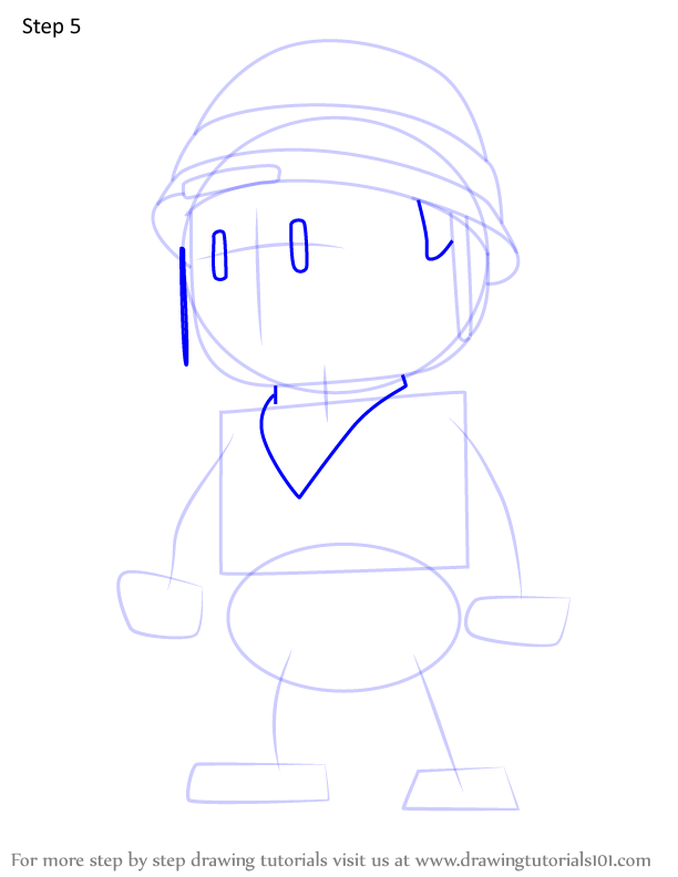 How to Draw Army Man from Stumble Guys (Stumble Guys) Step by Step ...