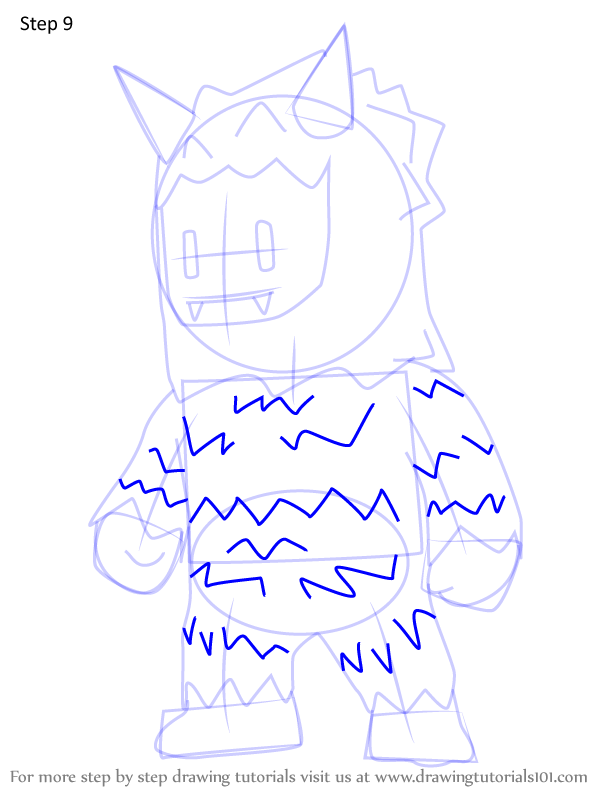 Easy To Draw Bigfoot