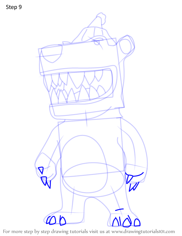 How to Draw Black Bear from Stumble Guys (Stumble Guys) Step by Step ...